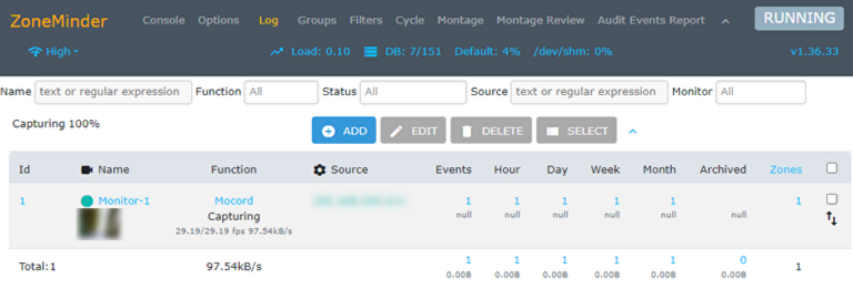 OSSの監視カメラサーバ「ZoneMinder」を構築してみる - 株式会社ネディア │ネットワークの明日を創る│群馬