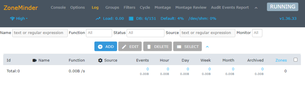 OSSの監視カメラサーバ「ZoneMinder」を構築してみる - 株式会社ネディア │ネットワークの明日を創る│群馬