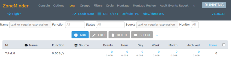 OSSの監視カメラサーバ「ZoneMinder」を構築してみる - 株式会社ネディア │ネットワークの明日を創る│群馬