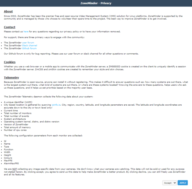 OSSの監視カメラサーバ「ZoneMinder」を構築してみる - 株式会社ネディア │ネットワークの明日を創る│群馬